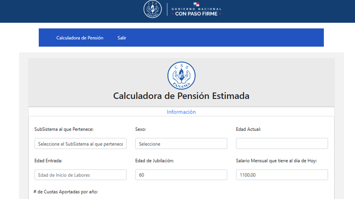 Calcula tu pensión en la CSS: así puedes saber cuánto podrías recibir