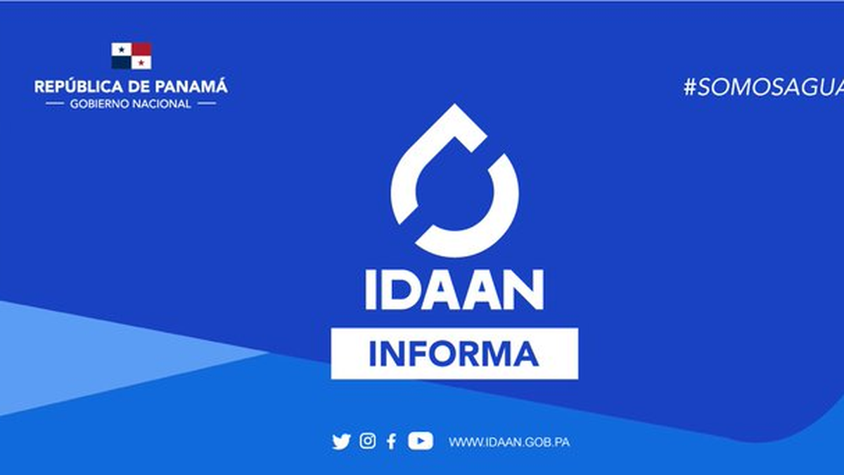 IDAAN: ¿En dónde no habrá agua hasta nuevo aviso?