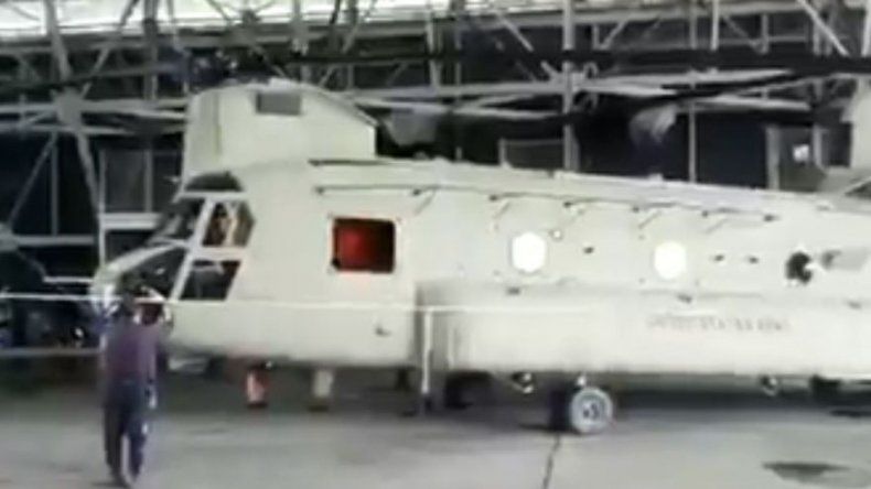 Exhiben helicópteros del Senan y del Ejército de EEUU