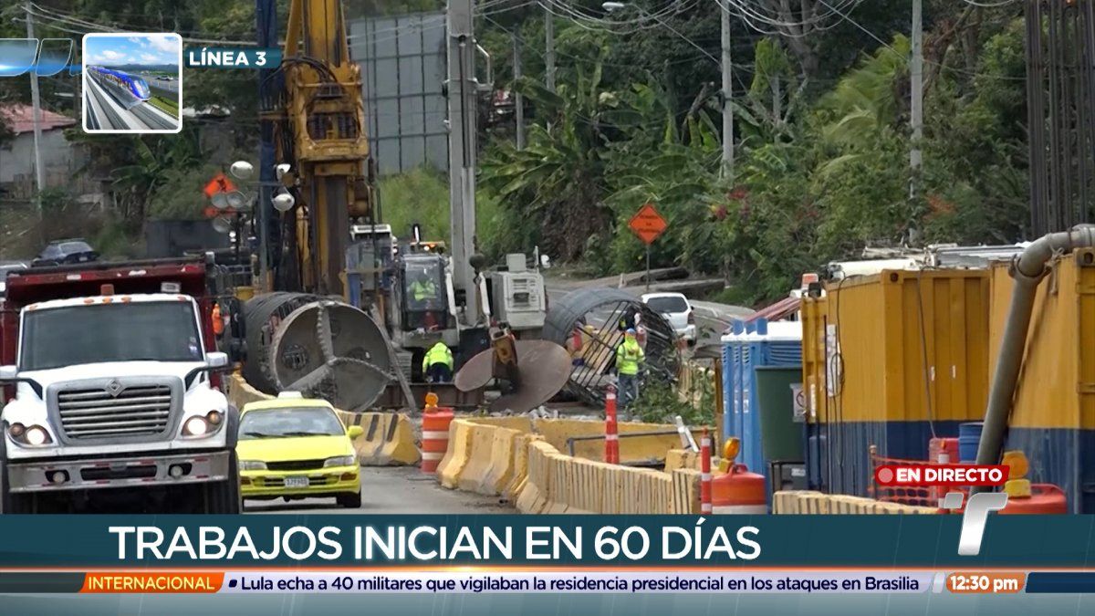 Detallan avances de la construcción de la Línea 3 del Metro