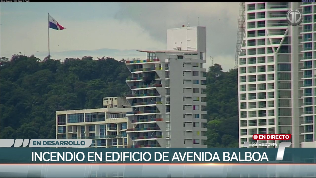 Incendio en edificio de la Avenida Balboa: Una mujer resultó herida y ...