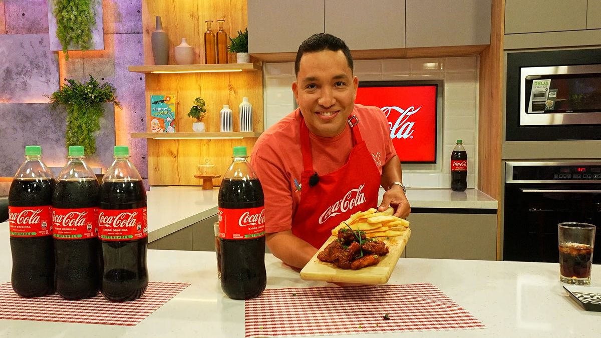 César Amaya disfrutó la Experiencia Coca-Cola en Tu Mañana