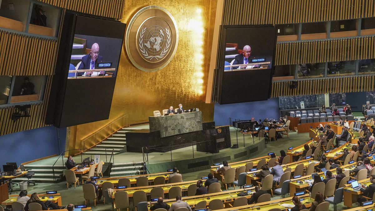 Ucrania pide que se excluya a Rusia de la ONU