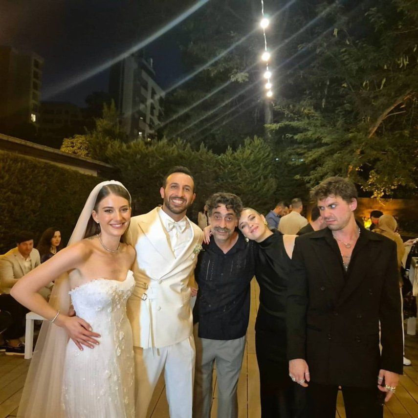Celebridades turcas se reúnen en la boda de los actores de Golden Boy