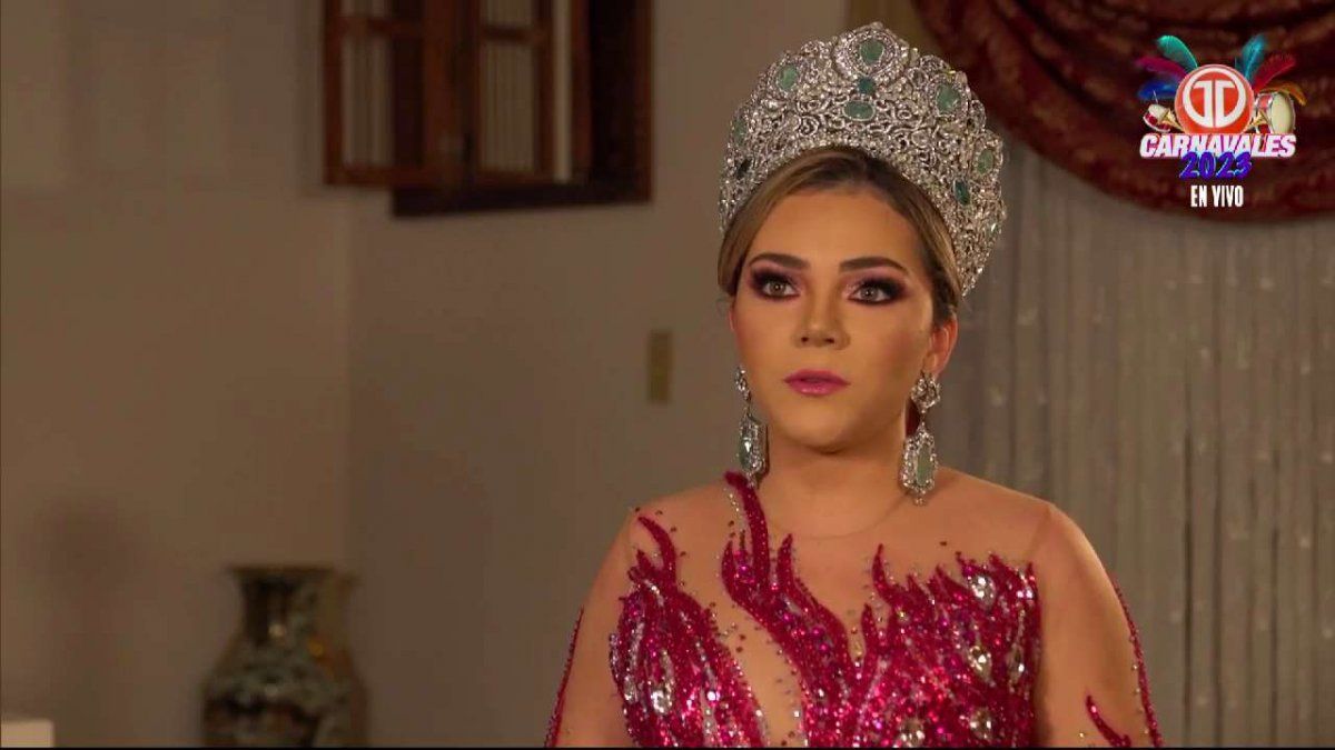 Grace Marlene Cano, reina de Calle Abajo de Las Tablas 2020, se despide