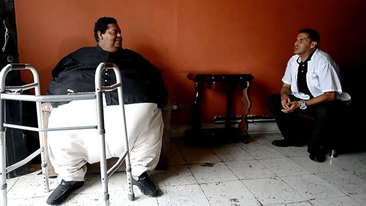 Vivir con 400 kilos, el desafío del colombiano más obeso