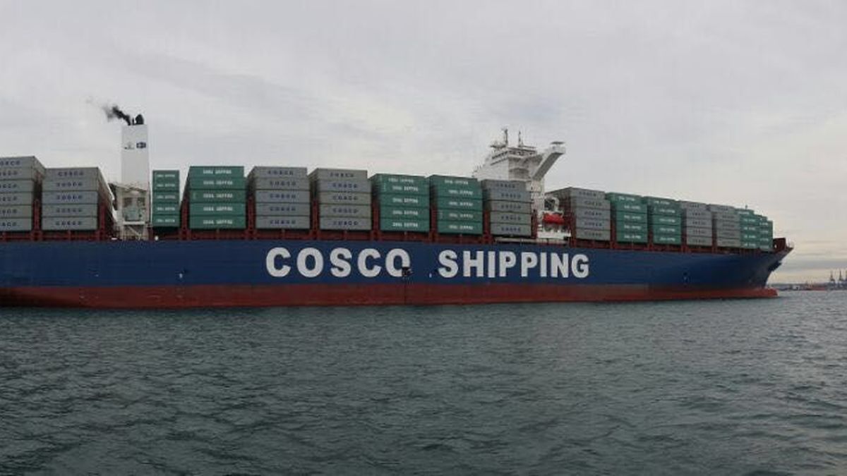 Cosco Shipping Panama navega aguas panameñas