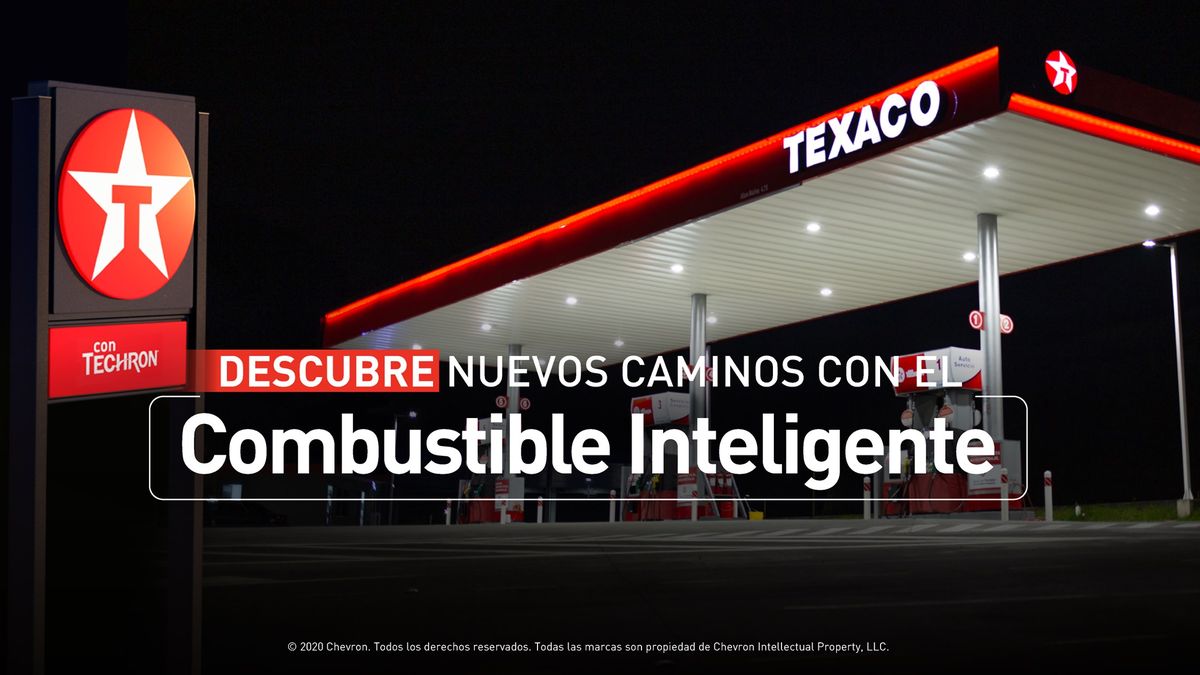Ninguna otra gasolina te da más kilometraje que Texaco