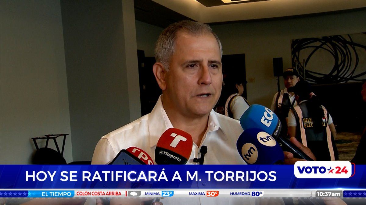 Hoy se vota a favor de la candidatura de Martín Torrijos, Juan Carlos ...