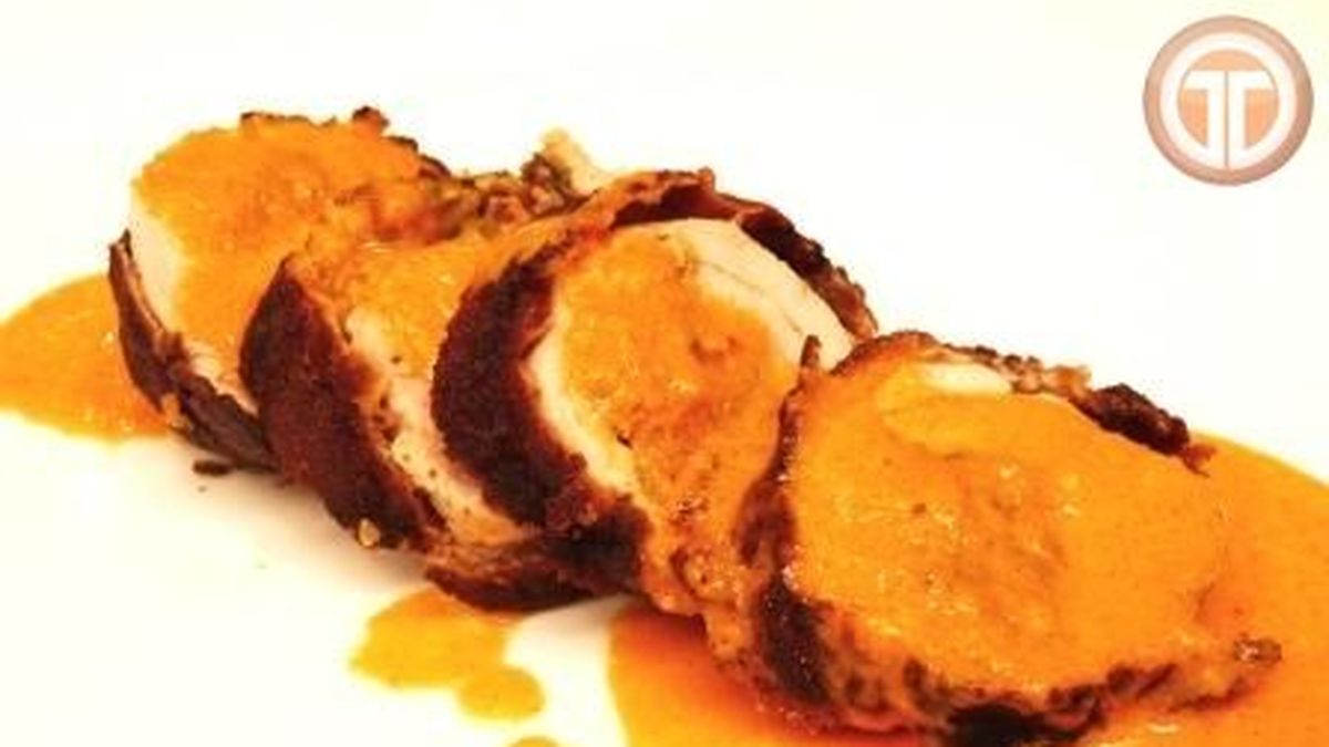 Filete de puerco relleno