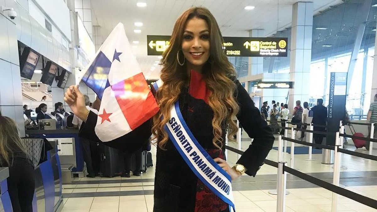 Julianne Britton, Señorita Panamá Mundo, parte rumbo a China