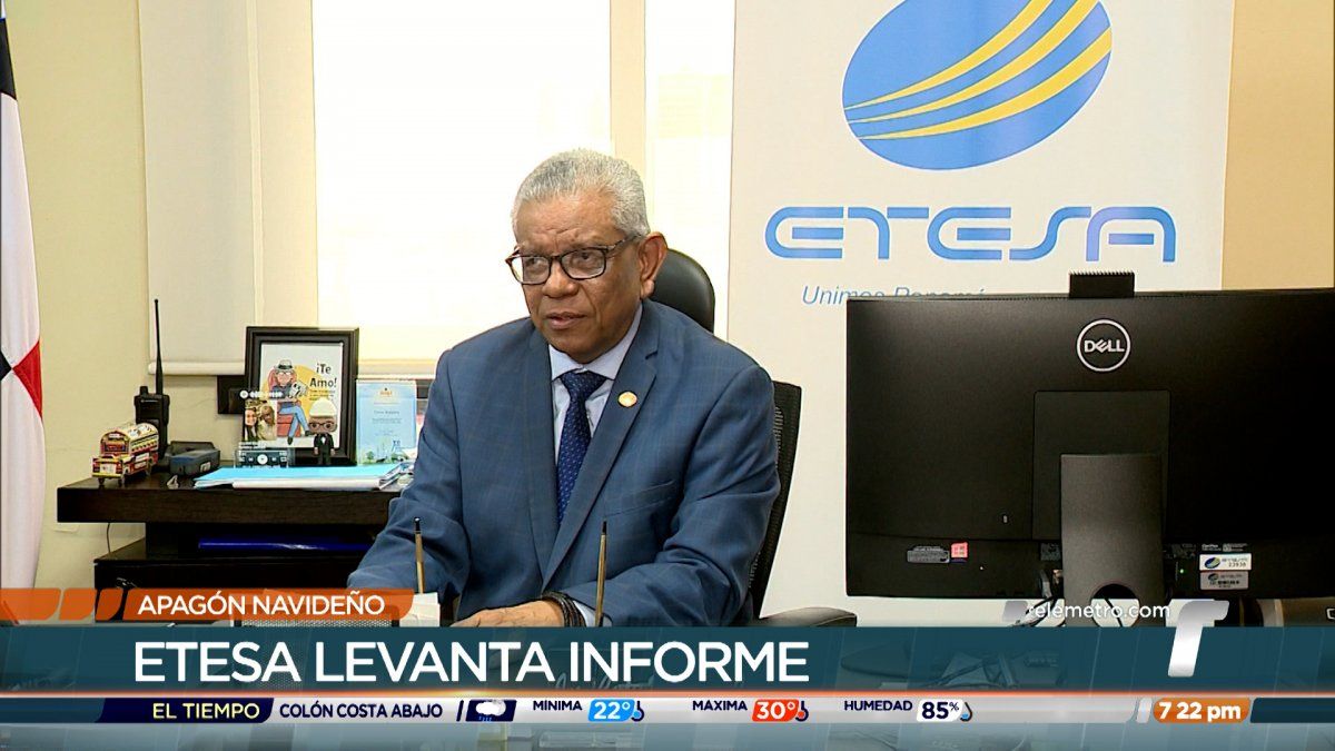 Etesa levanta informe sobre apagón