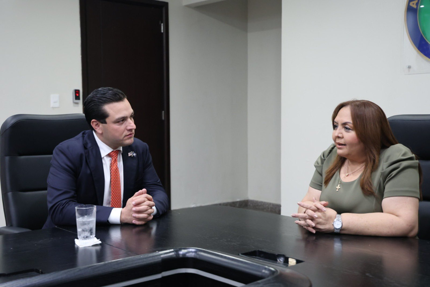 Embajador de EE. UU. Kevin Marino Cabrera, se reunió con la presidenta de Asamblea Nacional