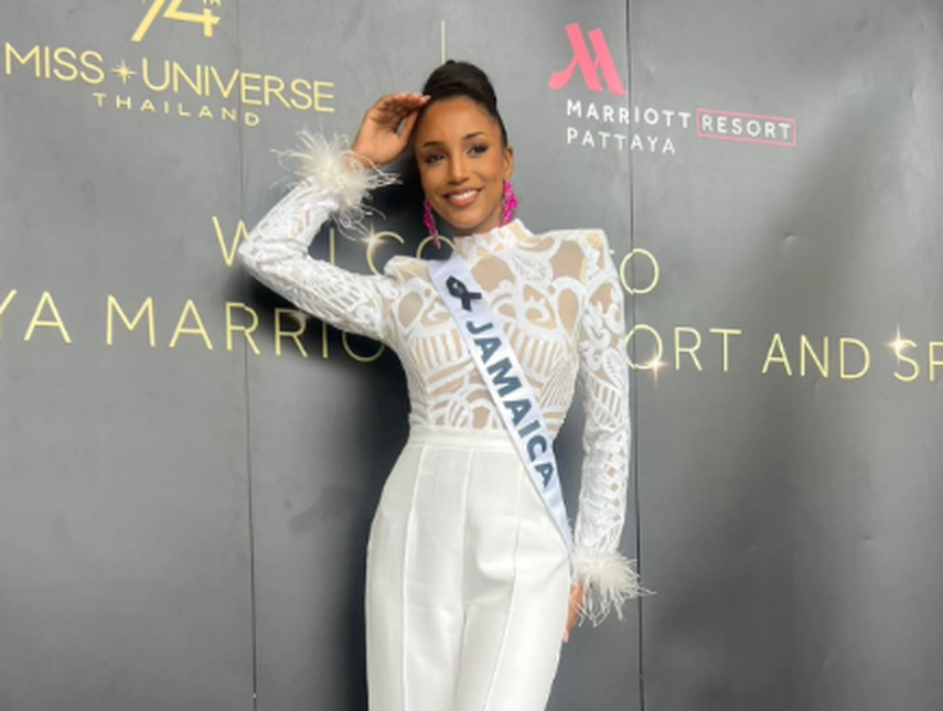 Miss Universo 2025: Miss Jamaica, Gabrielle Henry, sufre una caída y es ...
