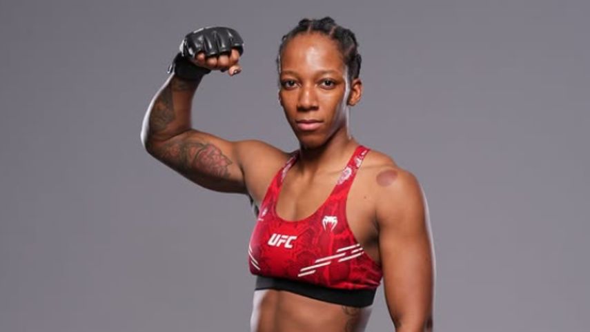Joselyne Edwards gana por nocaut en el UFC Fight Night