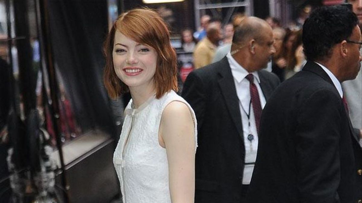 Emma Stone soñaba con ser periodista