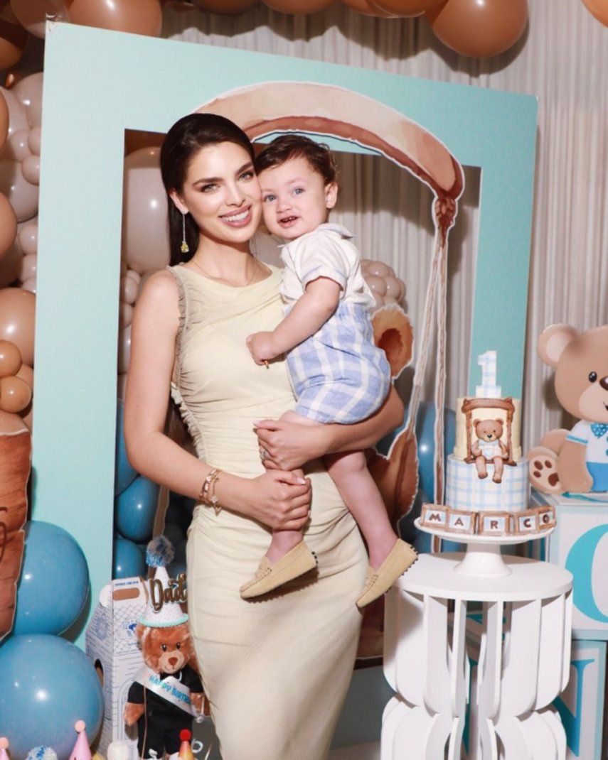 Nadia Ferreira celebra a lo grande el primer año de Marquitos junto a ...