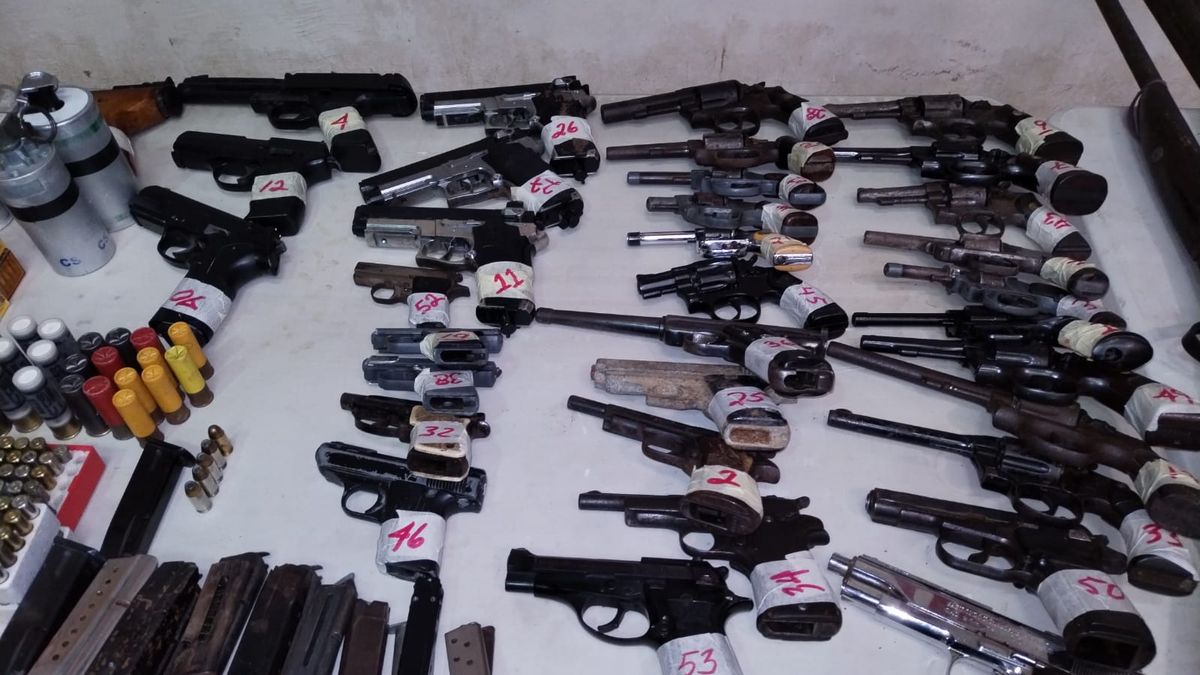 Recuperan 91 armas de fuego en segundo día de Pacificando Mi Barrio en Chiriquí