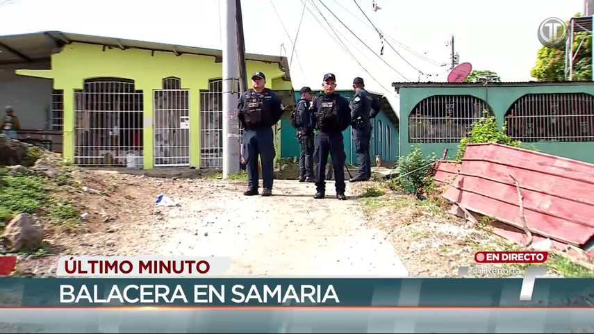 Autoridades investigan triple asesinato en el sector de Samaria