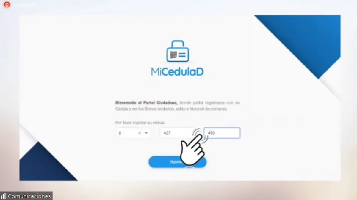 Vale Digital, pasos para restaurar usuario y contraseña