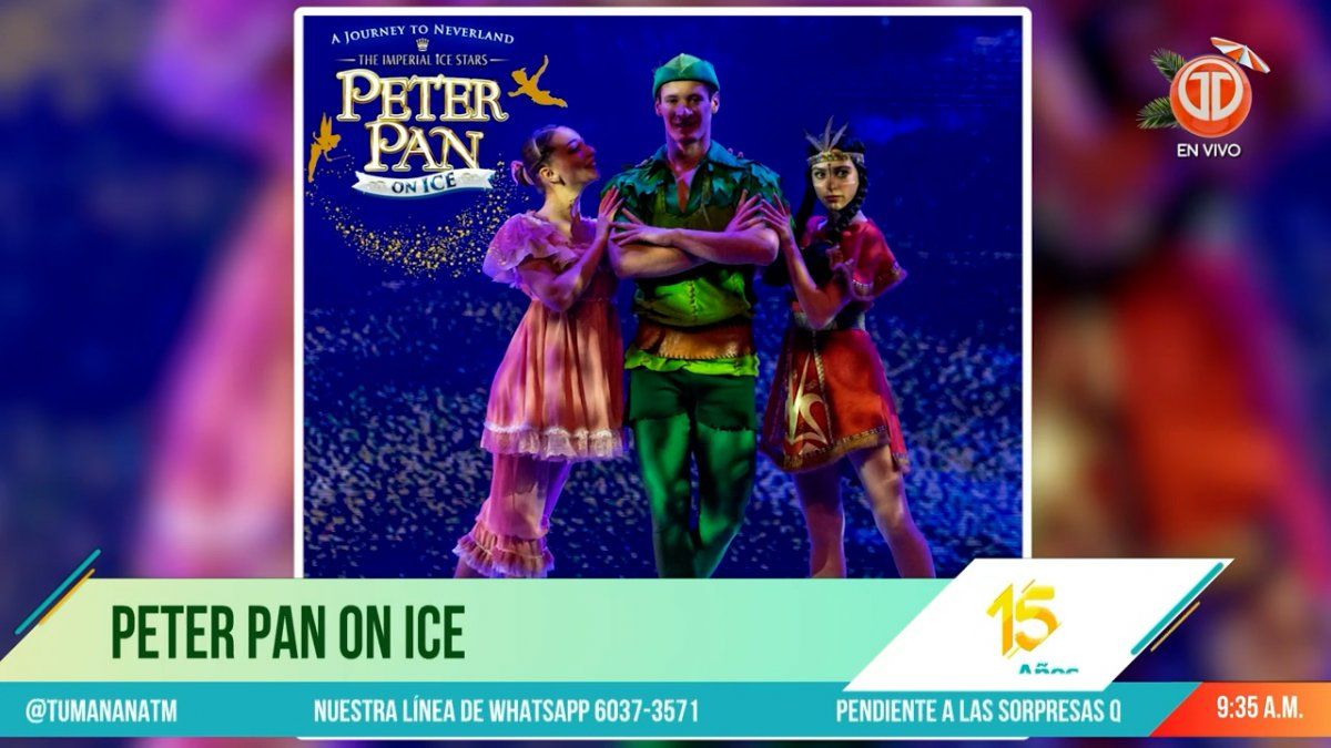 Peter Pan On Ice, un show inolvidable para los más chicos
