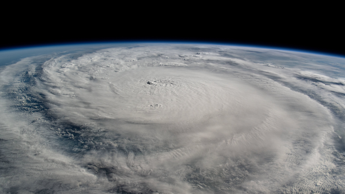 Imágenes del huracán Milton desde la Estación Espacial Internacional