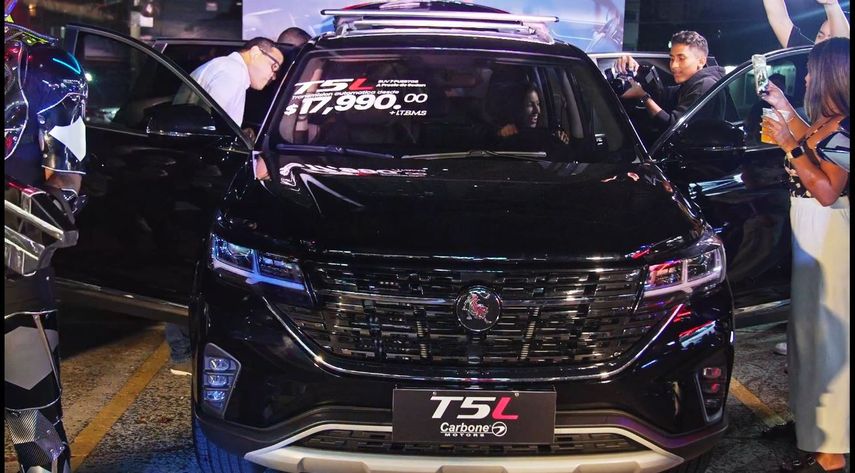 Dongfeng Forthing lanza el SUV T5L de la mano de Carbone Motors en Panamá