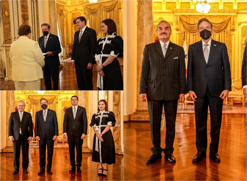 Embajadores extraordinarios y plenipotenciarios presentan credenciales ...