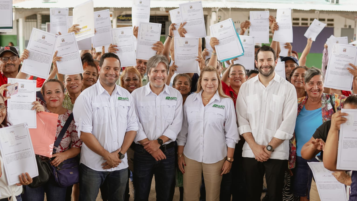 ANATI entrega 144 títulos de propiedad a beneficiarios del área de Tocumen