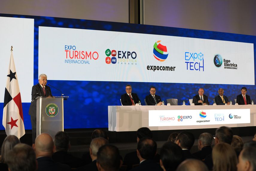 Presidente Mulino inaugura Expocomer y presenta nuevas medidas para potenciar el turismo