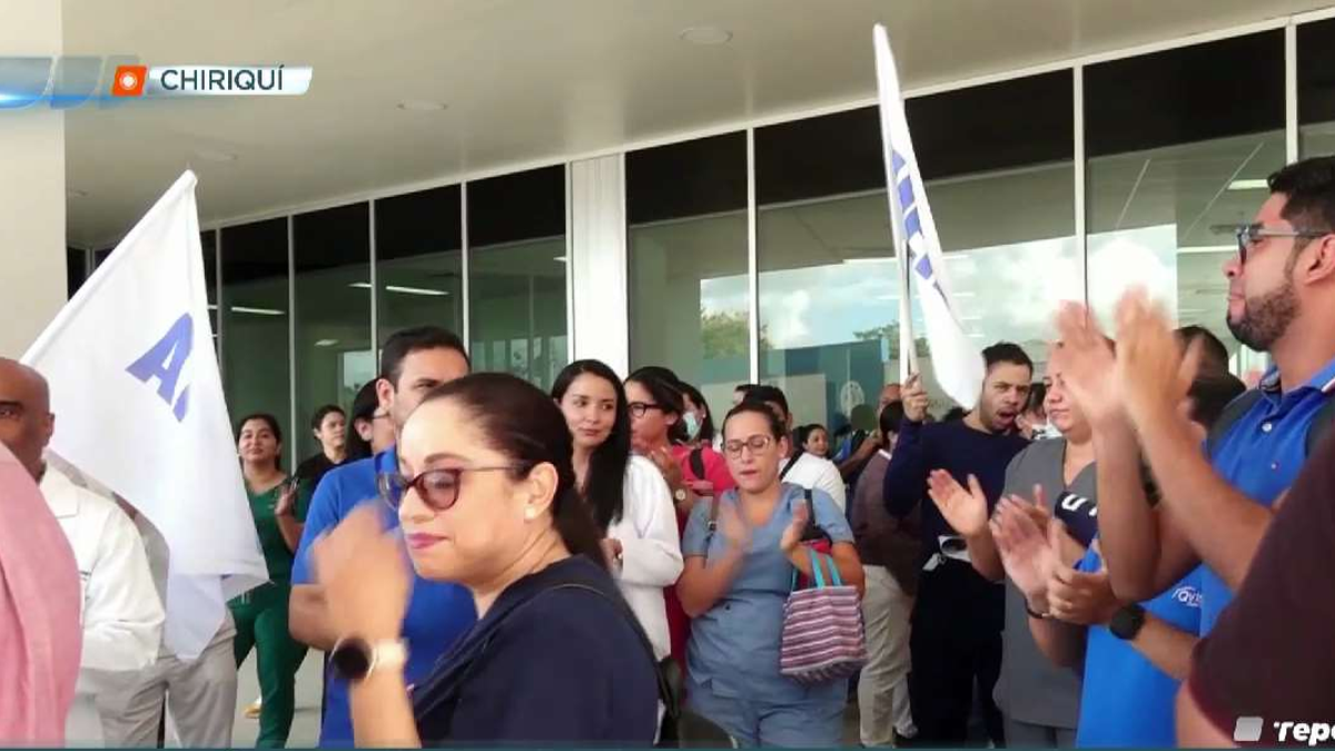 Sigue el paro de médicos en el Hospital Regional de Chiriquí