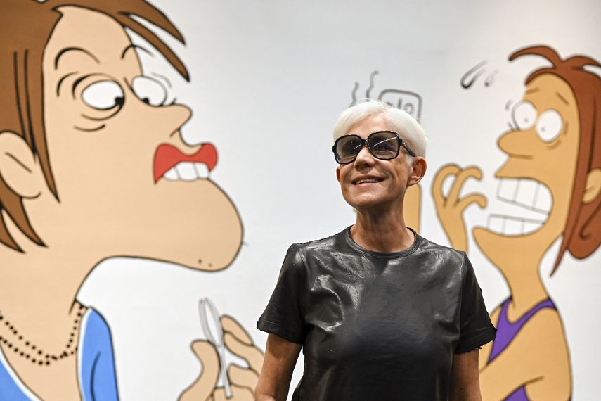 La dibujante Maitena satisfecha de haber entrado a la vida de la gente ...