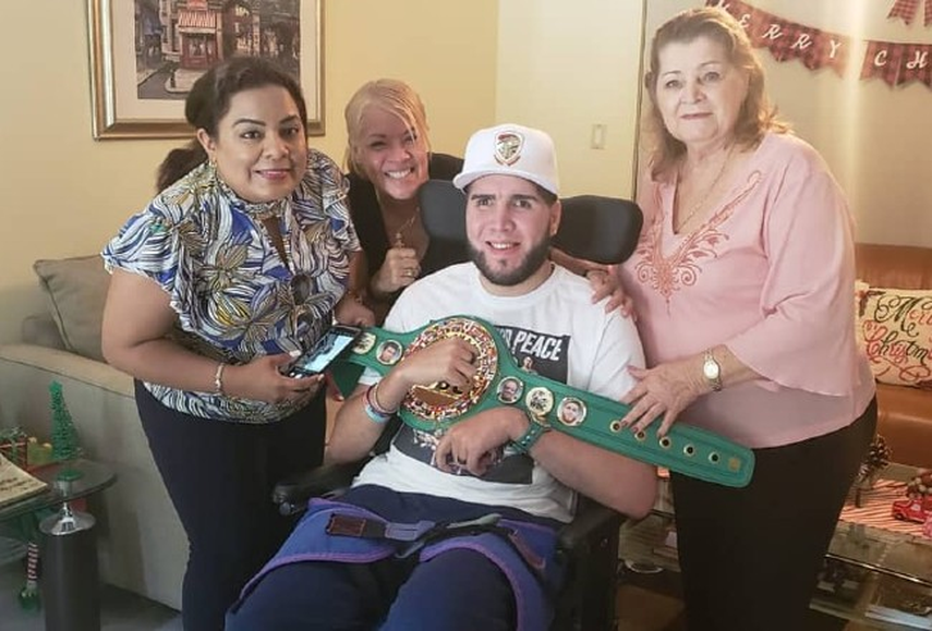 Prichard Colón, deportista que por golpe en la cabeza quedó en estado ...