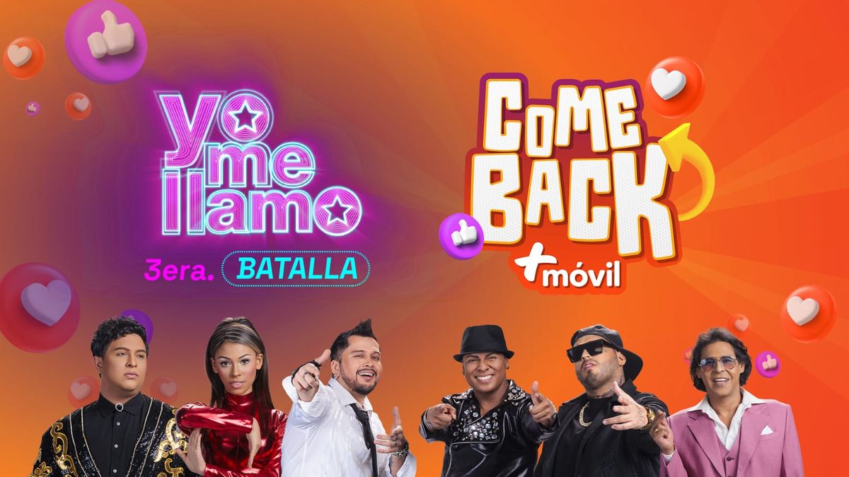 Apoya y vota por tu favorito del ComeBack de Yo Me Llamo 2024