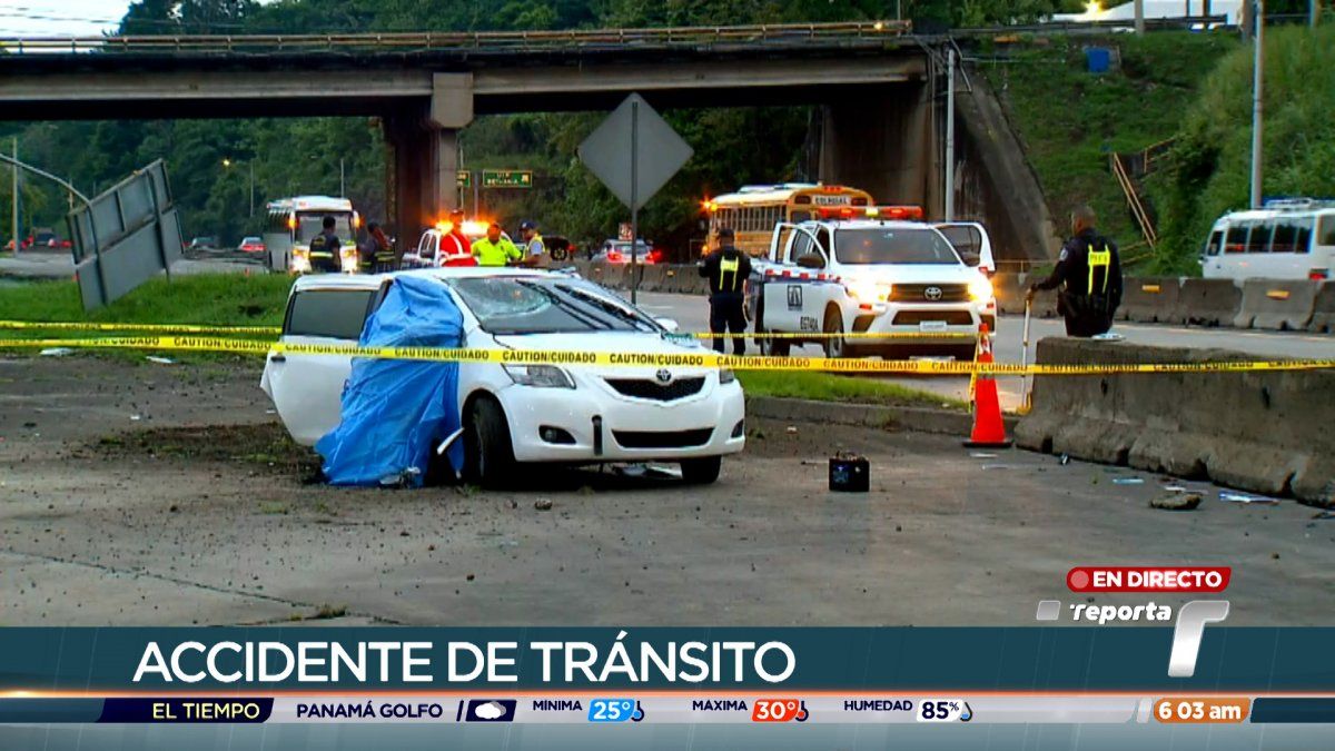 Accidente De Tránsito En Corredor Norte Deja Una Víctima Fatal