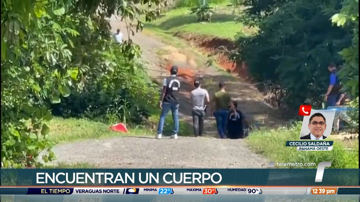 Encuentro un cuerpo sin vida en El Coco de La Chorrera