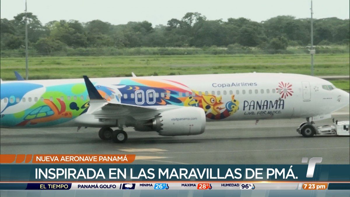 Inauguran nueva aeronave Panamá para promover el turismo