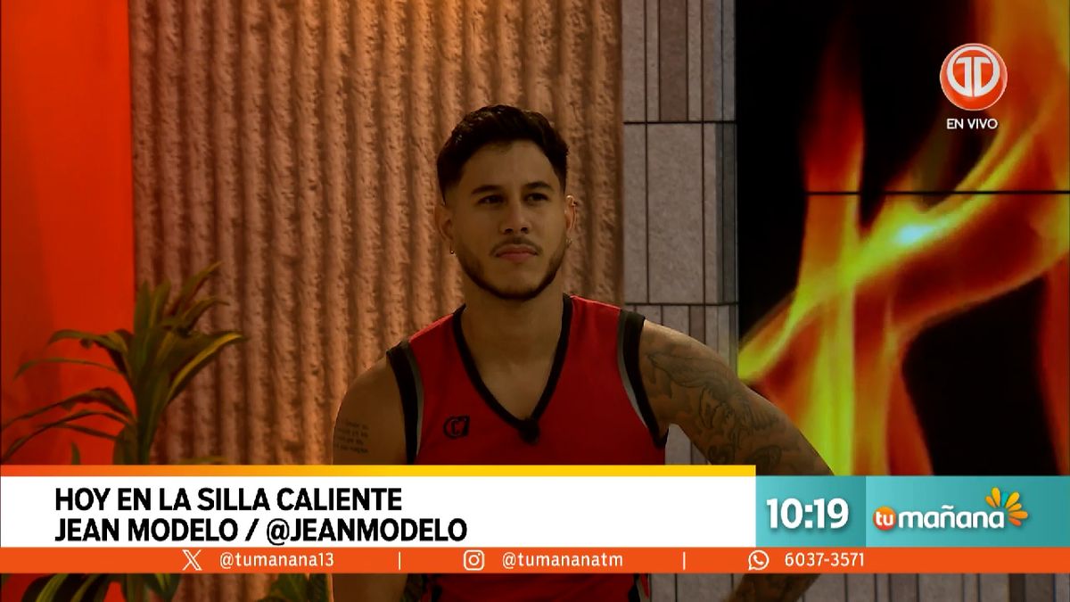 Jean Modelo en la Silla Caliente de Tu Mañana