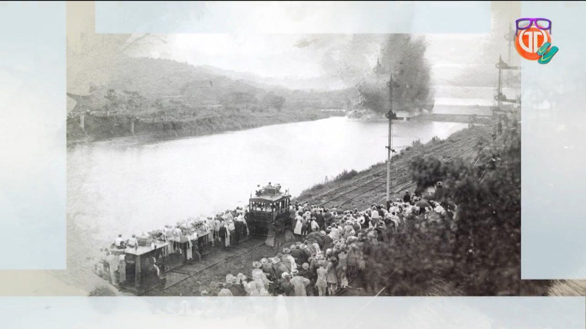 Fotografía de nuestra historia: Explosión del dique de Gamboa