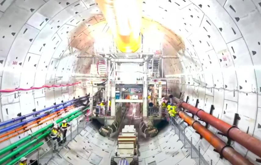 Presidente Mulino destaca avances de la tuneladora Panamá y el túnel de ...