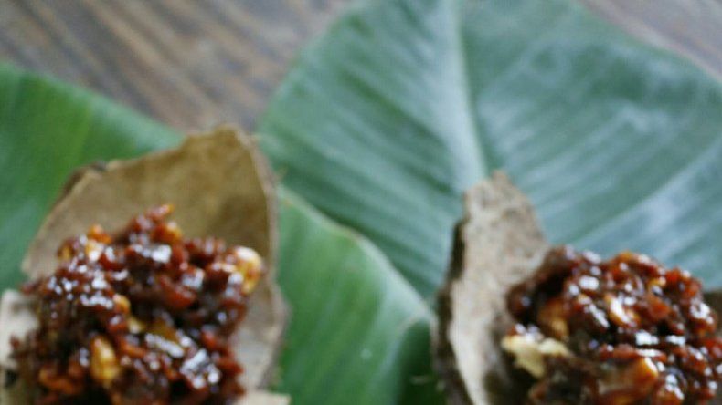 Cocada con pepita de marañón