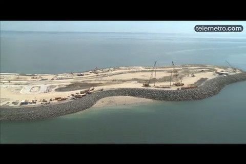 Avanzan obras en la tercera fase de la Cinta Costera