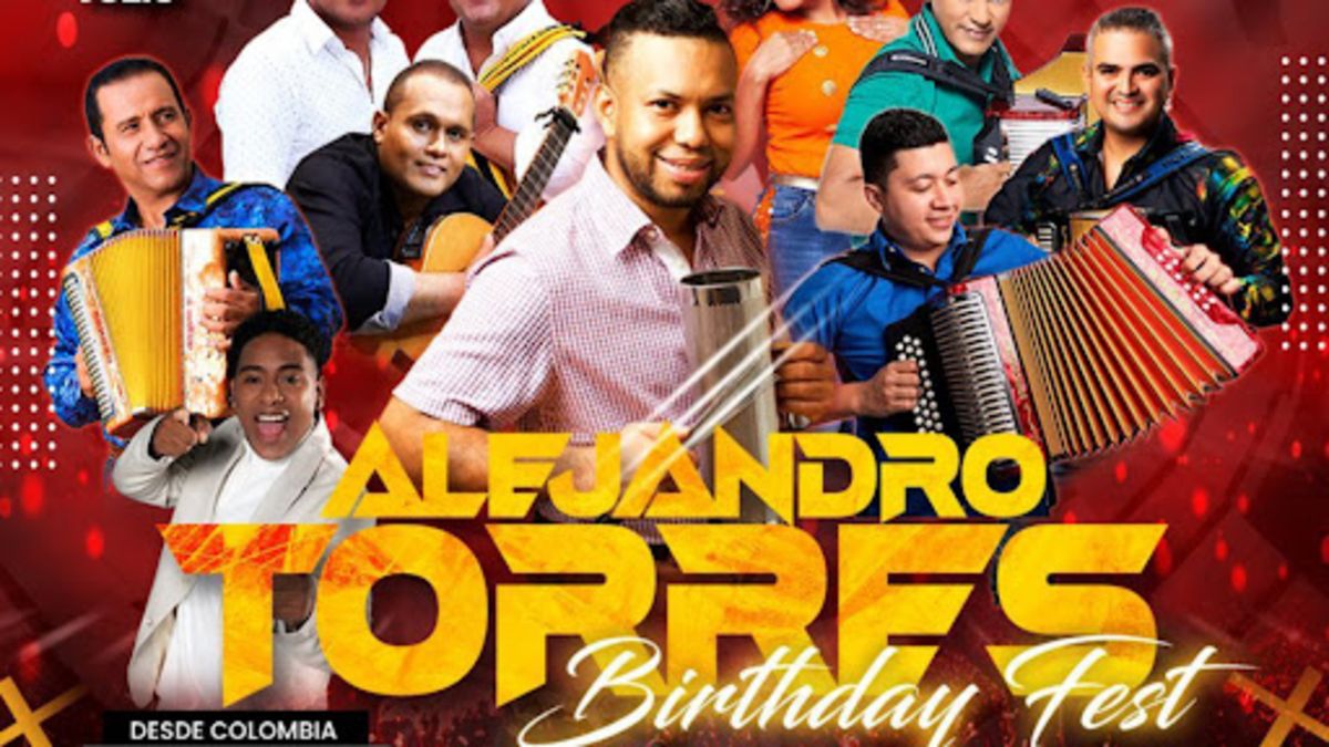Este sábado se llevará a cabo Alejandro Torres Birthday Fest