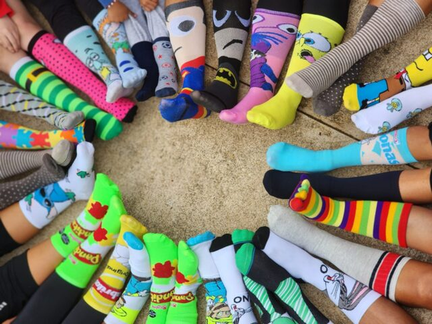 Síndrome de Down: Razón del uso de las medias desparejas