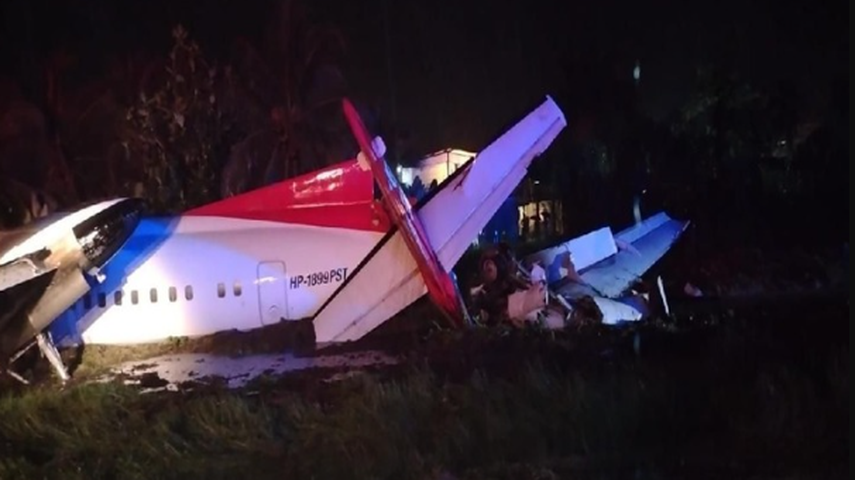 Avión de Air Panamá se sale de la pista en Isla Colón: los 38 ocupantes ...