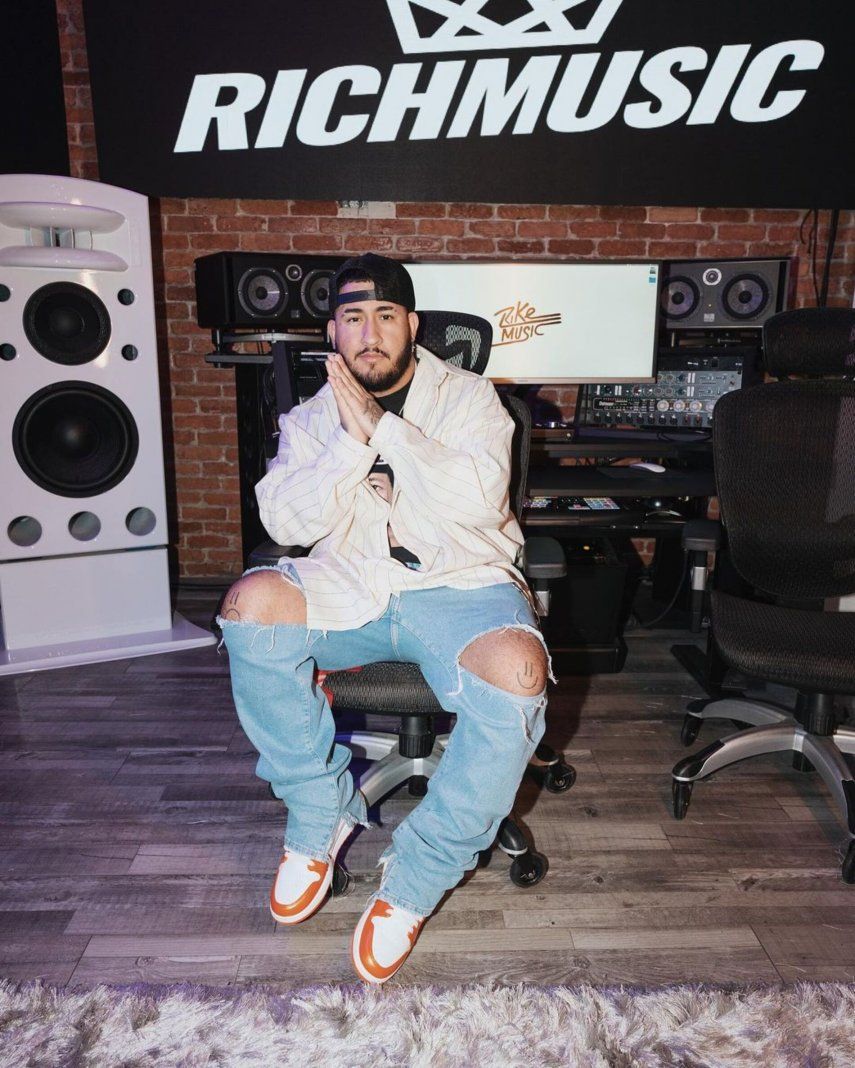 Rike Music ya está en Miami con Rich Music: Se trabaja a toda hora
