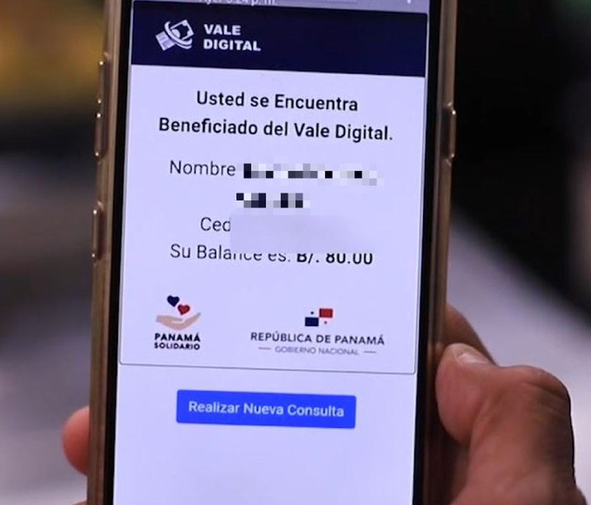 Vale Digital: ¿Cómo revisar mi saldo en Panamá Solidario?