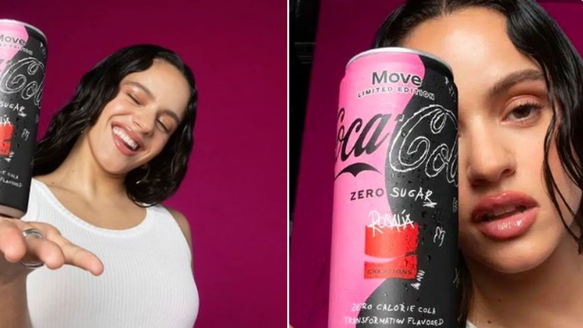 Move: Nueva bebida de Coca-Cola en colaboración con Rosalía