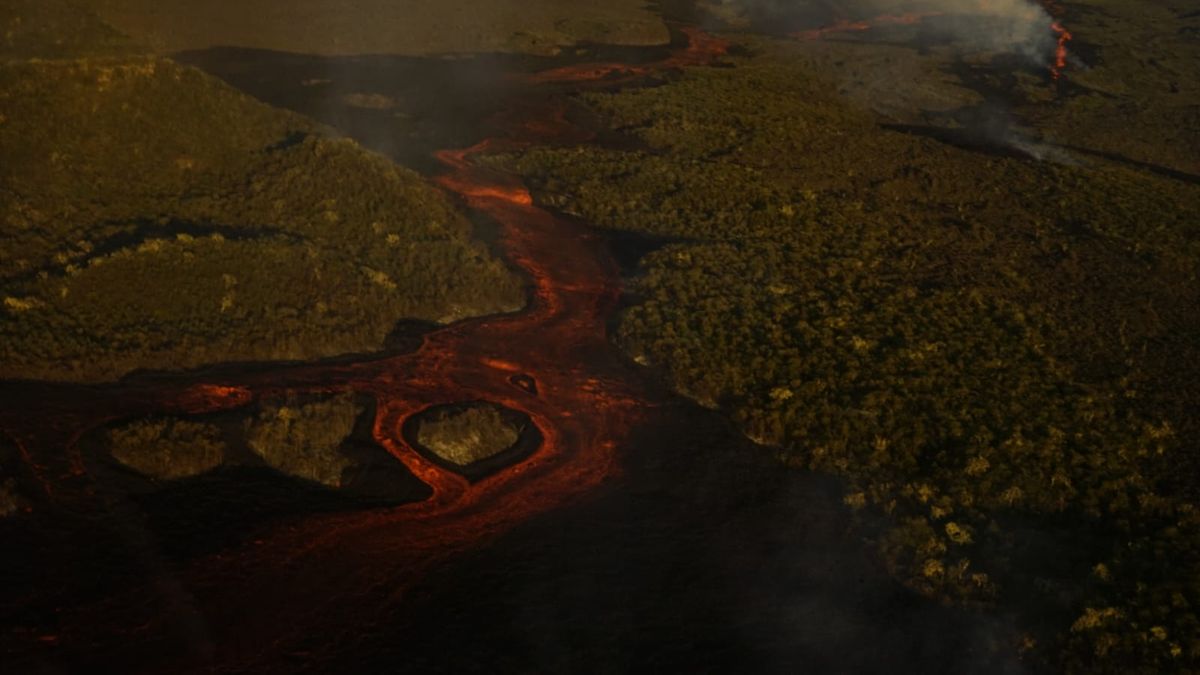 Nueva erupción en volcán Wolf de Islas Galápagos