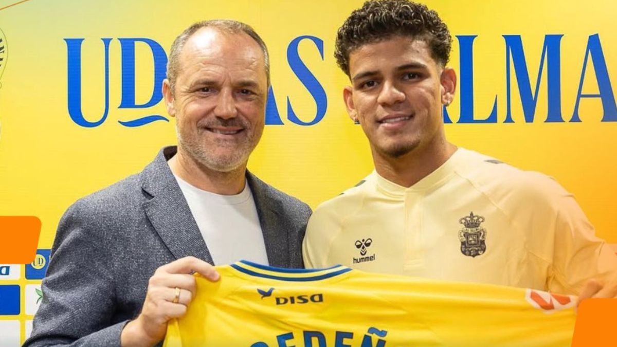 Futbolista panameño Edward Cedeño es nuevo jugador de la UD Las Palmas